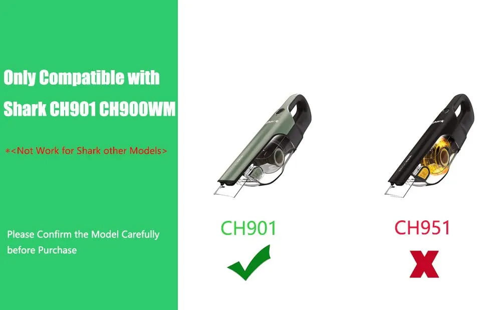 Replacement Shark CH901 Charger AC/DC Adapter Power Cord For Shark ...