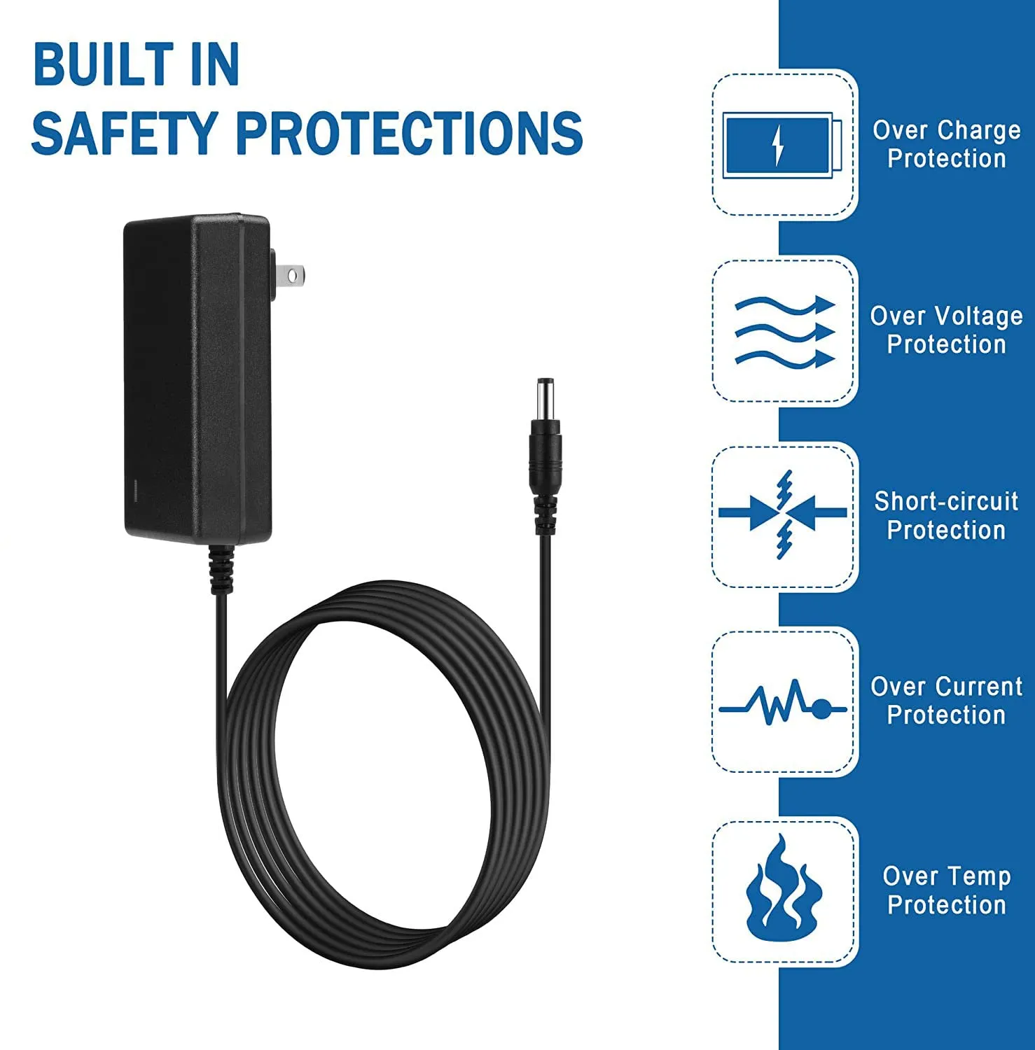 Replacement Shark CH901 Charger AC/DC Adapter Power Cord For Shark ...