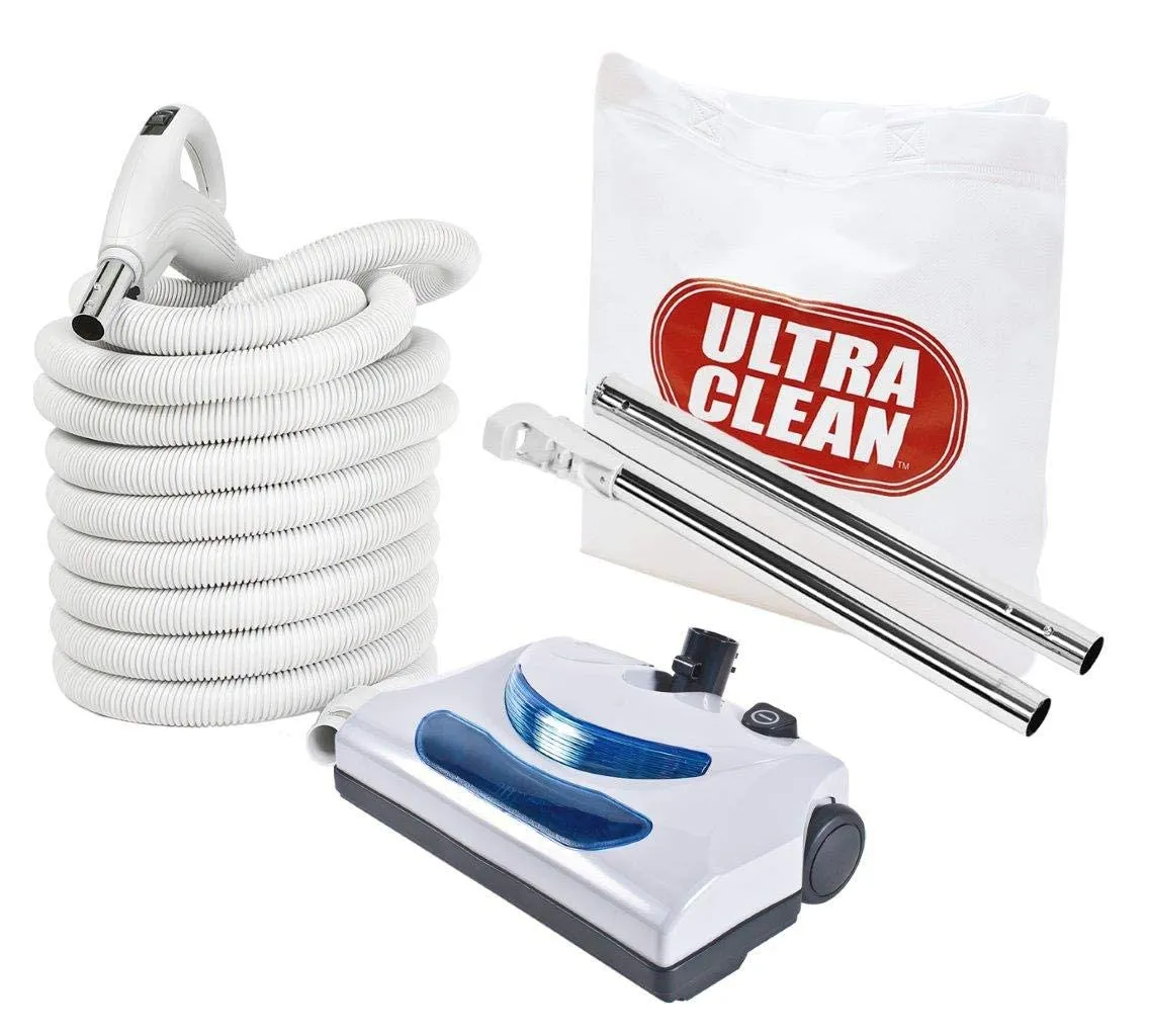 Ultra Clean SC100 Powerful Central Vacuum System - Deluxe Electric Hose ...